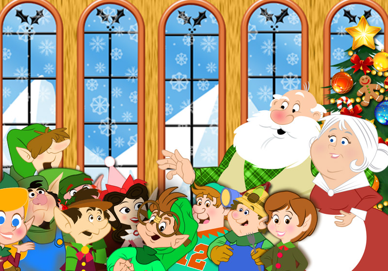 Story: Santa & Waldo Back Safely at the North Pole