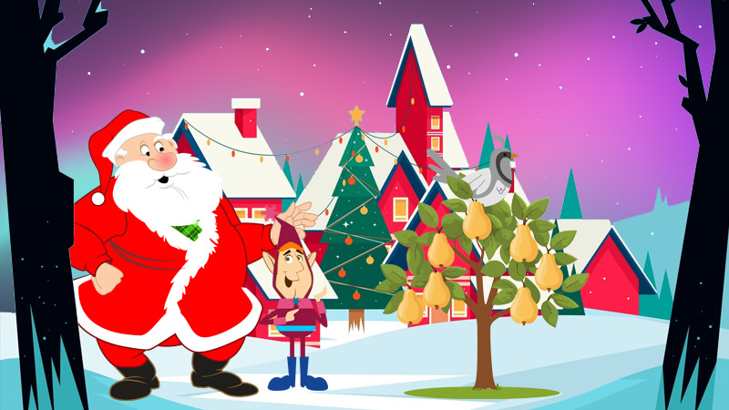 Story: On the First Day of Christmas at the North Pole